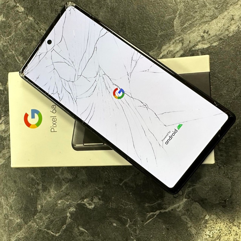 Pre-owned Google Pixel 6a 128GB Unlocked Grey Smartphone - Smashed ...